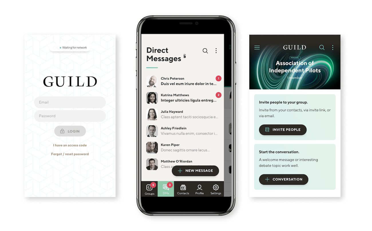 Guild app case study · Monterail