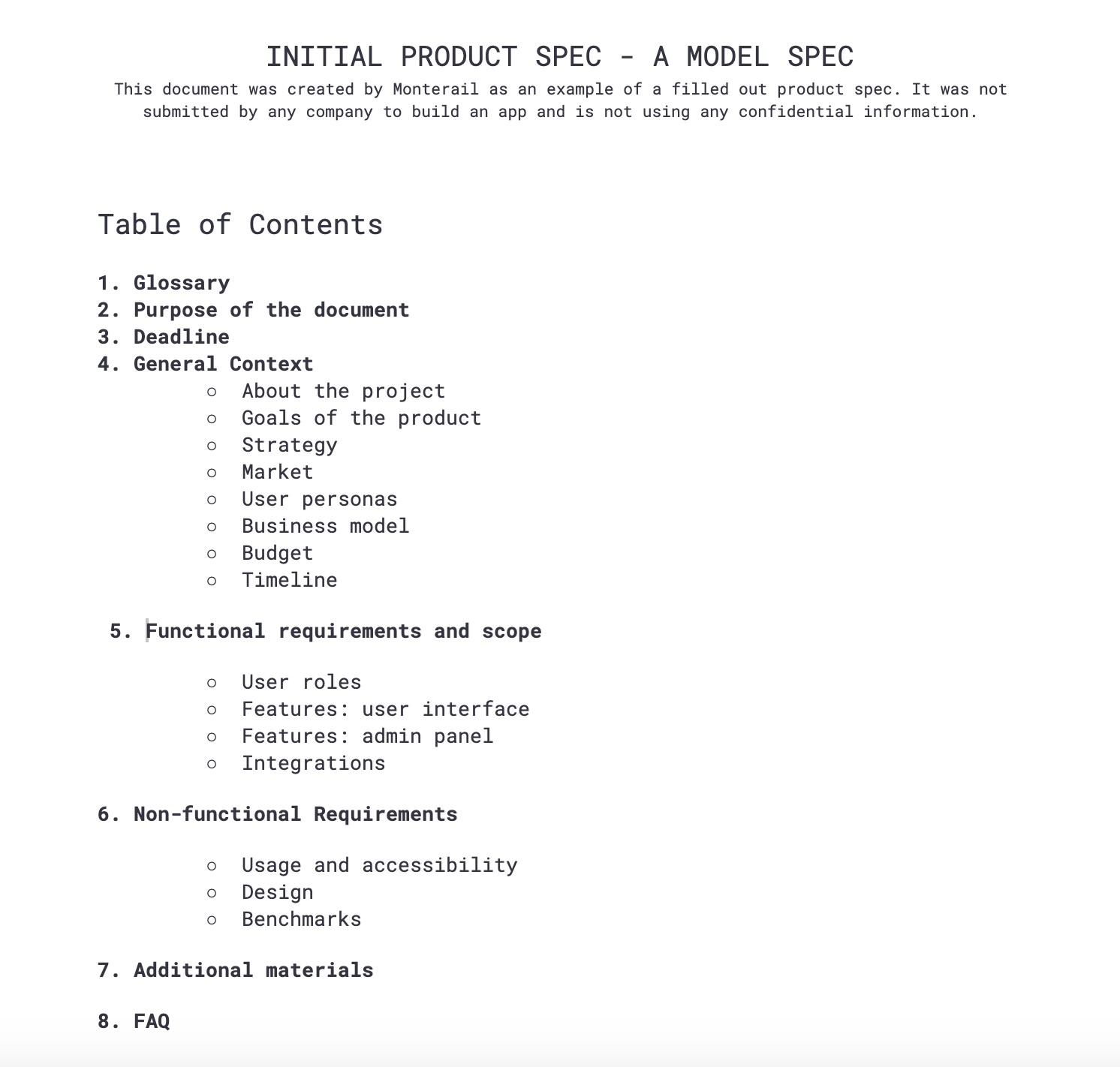 How to Prepare a Product Spec When Outsourcing Software Development