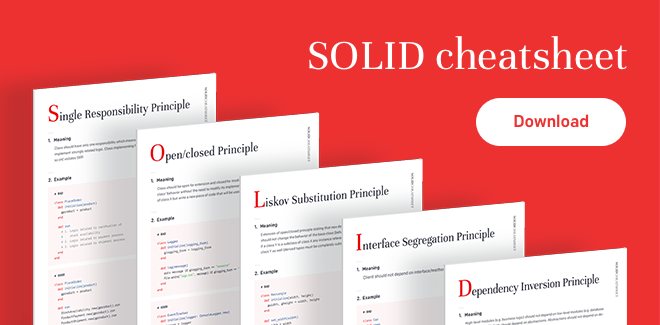 SOLID Principles Cheatsheet [Printable PDF]