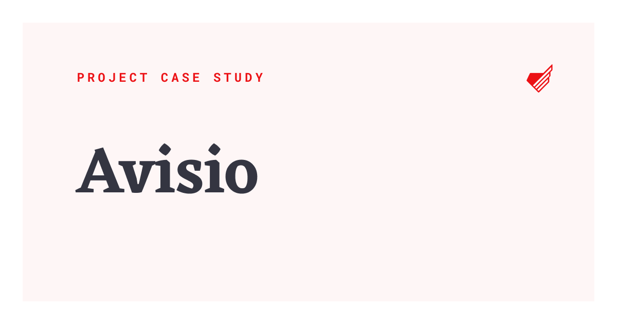 Avisio case study · Monterail