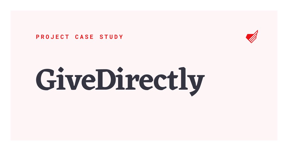 GiveDirectly case study - Monterail