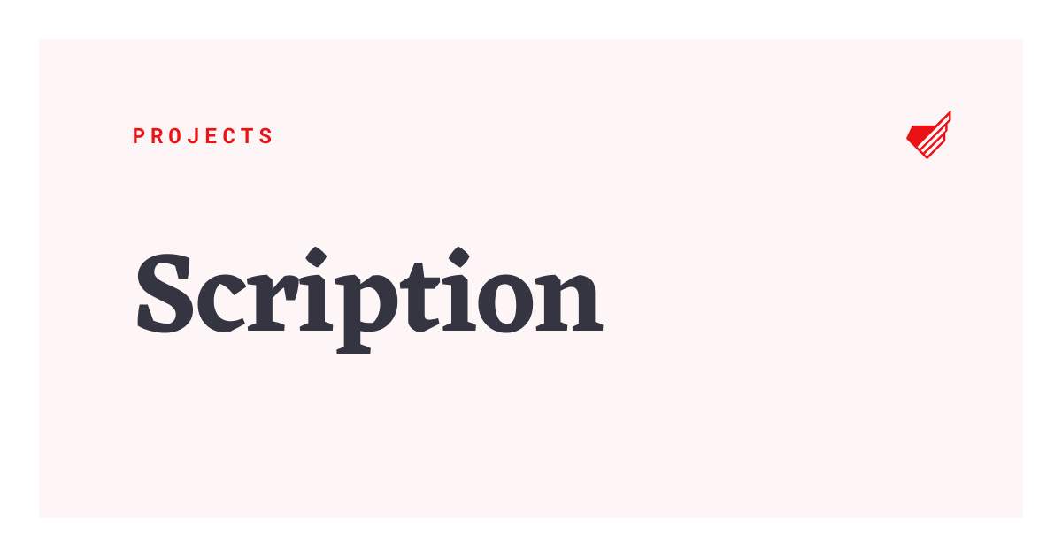 Scription - Web and Mobile App for Delivery | Case Study by Monterail